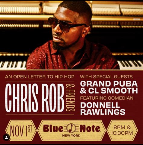Chris Rob Brings His Open Letter To Hip Hop To The Blue Note