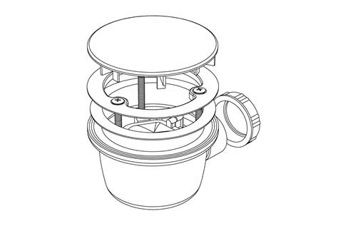 Options De Douche Extra Flat Drain