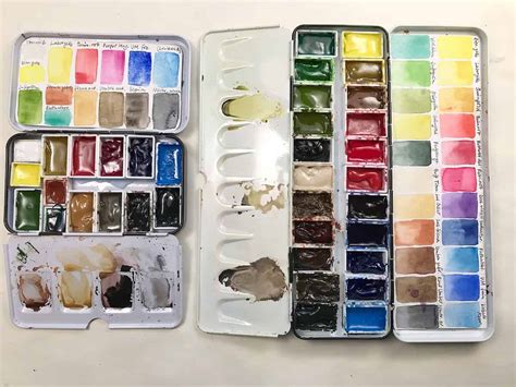 My New Watercolor Palette In 2020 Julia Bausenhardt