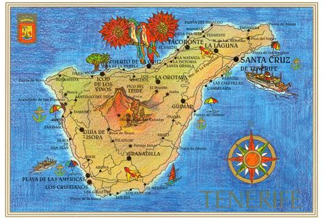 Tenerife Canary Islands Map