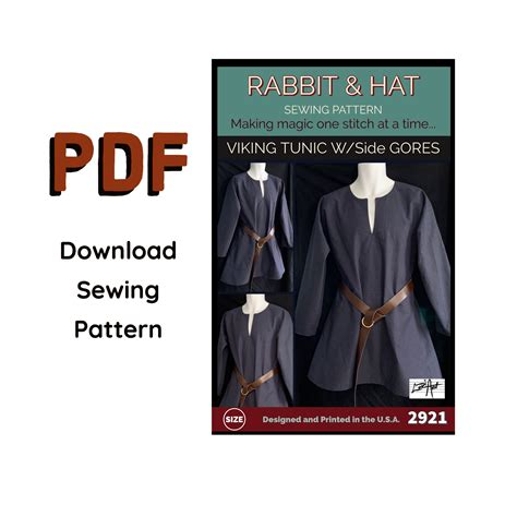 Norseman Viking Tunic Over Patterns