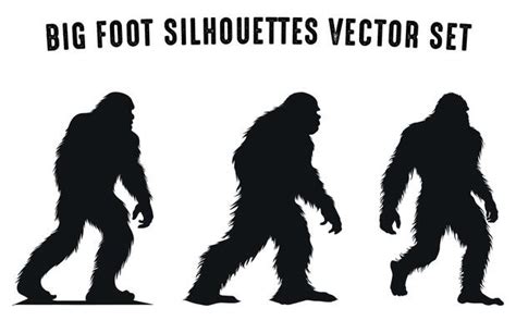 Sasquatch Vector Art Icons And Graphics For Free Download