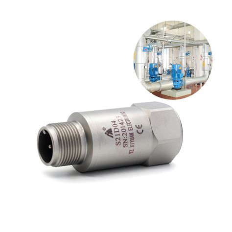 Wired Vibration Sensor Supplier Piezoelectric Vibration Monitoring