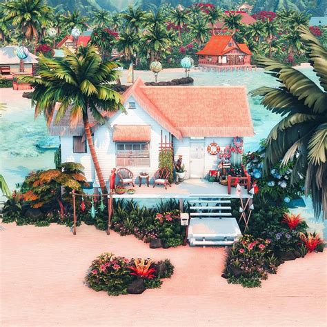 The Sims 4 Tiny Beach House