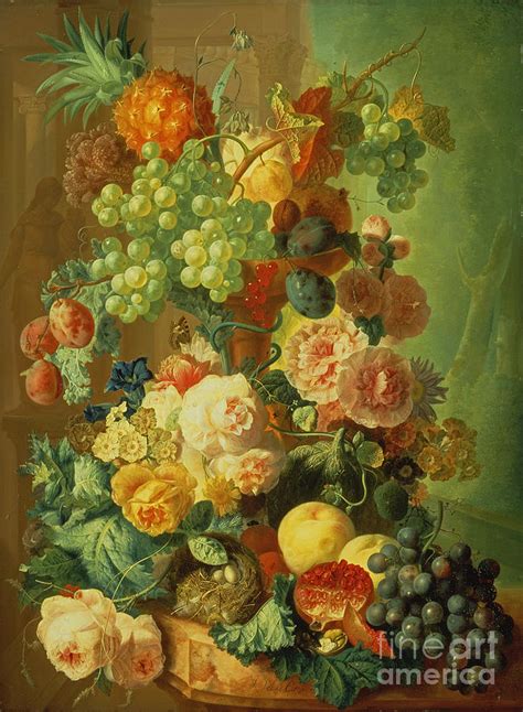 Fruit And Flowers Painting At Debbie Apodaca Blog