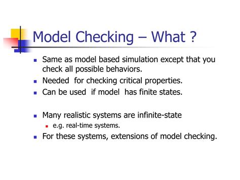 Ppt Formal Verification In Embedded System Design Powerpoint Presentation Id3736137