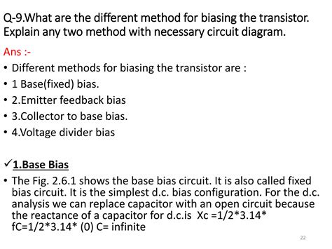 Bjt And Its Biasing Pptx