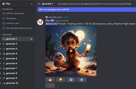 Pika Labs Discord Guide