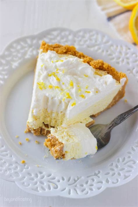 Easy Lemon Icebox Pie Recipe Beyond Frosting