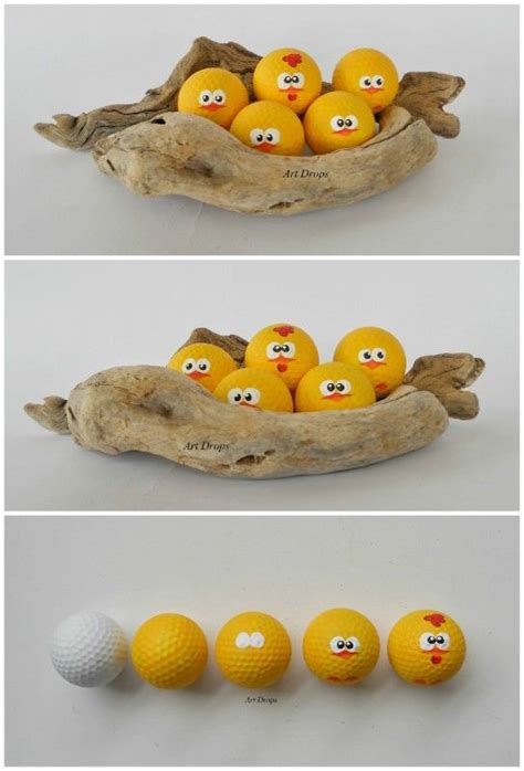 53 Golf Ball Crafts Ideas Golf Ball Crafts Crafts Golf Ball