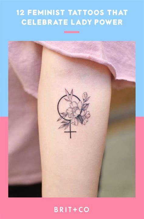 Feminist Symbol Tattoo