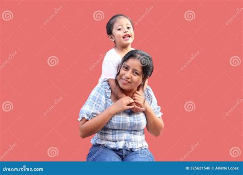 Latina Mom With Her 3 Year Old Daughter With Attention Deficit Disorder