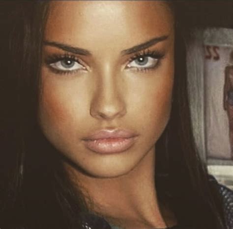 Pinterest Makeup Inspiration Makeup Looks Adriana Lima Makeup
