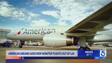 American Airlines Adds New Destinations From Lax Youtube