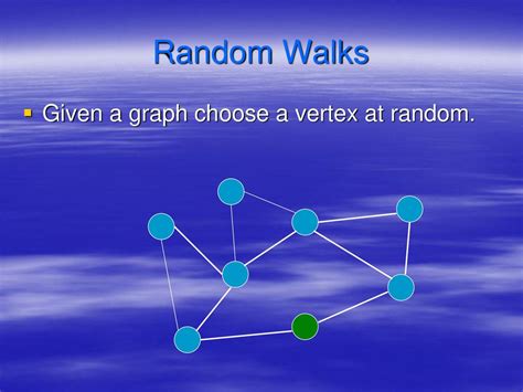 random walks on undirected graphs and a little bit about markov chains