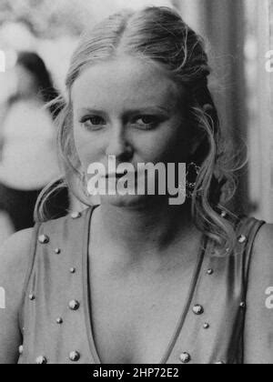A Portrait Of Eve Plumb An American Actress Best Known For Her Role As