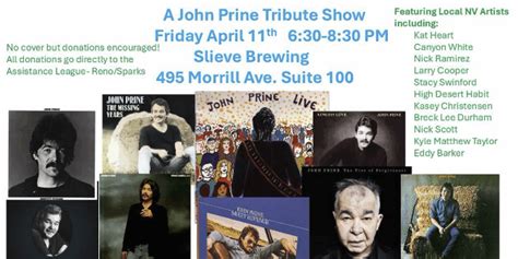 John Prine Benefit Concert The 1701 Group Reno