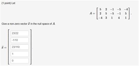 solved 1 point 4 8 4 8 4 8 1 2 let a find k such that