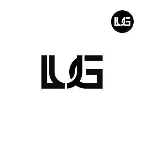 Premium Vector Letter Lug Monogram Logo Design