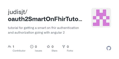 Github Judisjtoauth2smartonfhirtutorial Tutorial For Getting A