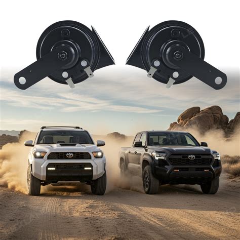 Tacoma 4runner Horn Kit Dual Tone Auto Horn Upgrade For Toyota Lexland