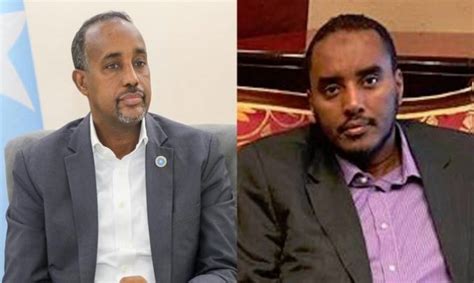 Somalias Prime Minister Roble Sack Spy Chief Fahad Yasin Somali Times