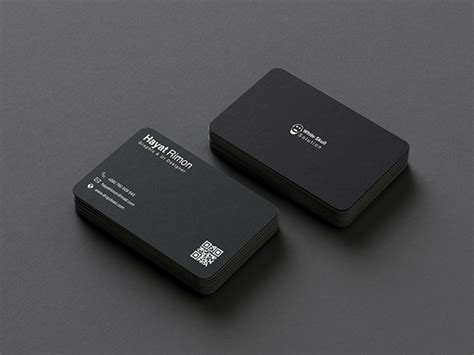 Minimalist Business Card Design On Behance