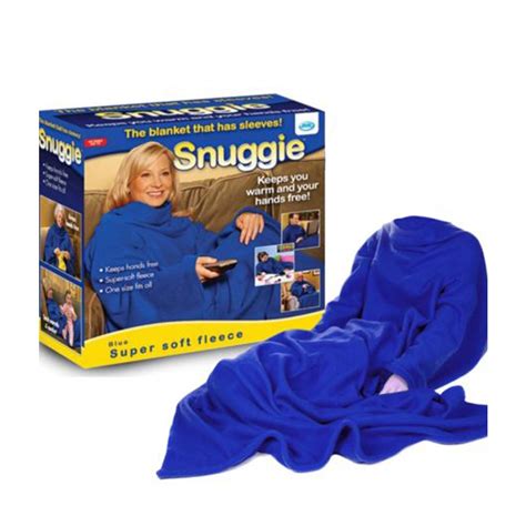 Blanket Snuggie Blanket That Has Sleeves Warm Cozy Super Soft