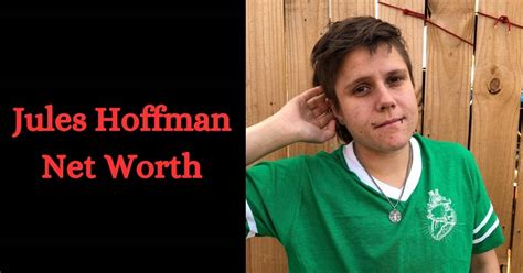 Jules Hoffman Net Worth Age Height Career And Bio 2025