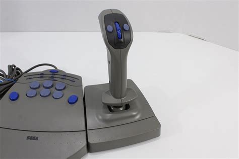 Official Sega Saturn Mission Stick Arcade Analog Controller Hss 0114 Boxed B Retro Games Japan