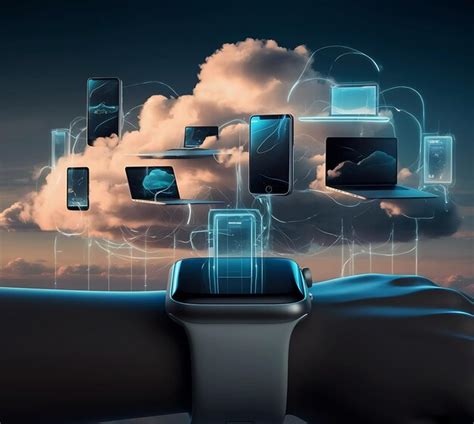 Cloud Systems Technology Premium Ai Generated Image