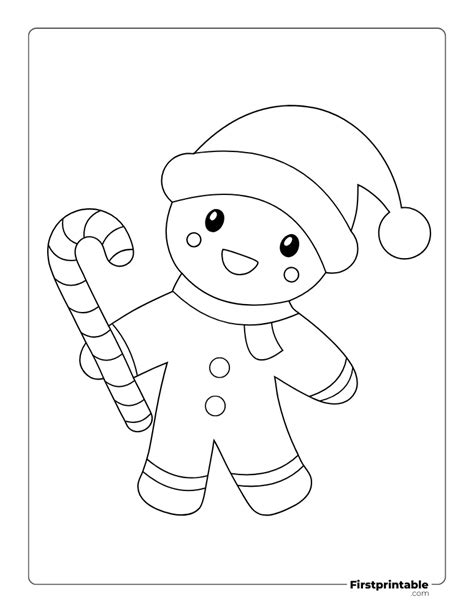 Gingerbread Man Templates And Outlines Free Pdf Printables