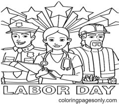 Labor Day Coloring Pages Free Printable Coloring Pages