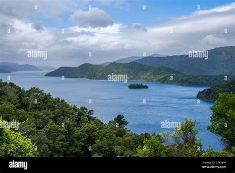Shakespeare Bay Near Picton Marlborough Sounds South Island New