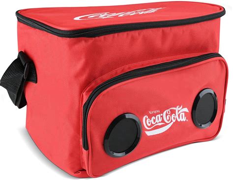 Coca Cola Cooler Bag With Built In Bluetooth Stereo