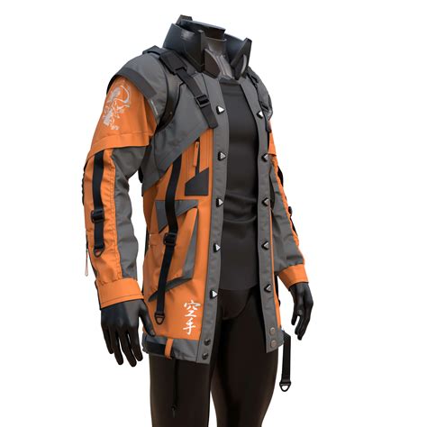 Jacket 3d Render Digital Art By Reisya