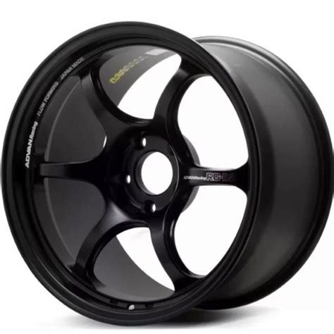 Advan Racing Rg D2 Semi Gloss Black Wheel 17x75 5 1143 48
