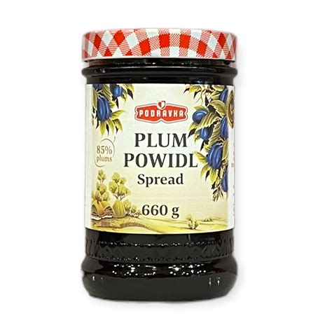 Podravka Plum Povidlo 660g Russkis Deli