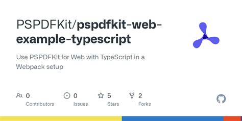 Github Pspdfkitpspdfkit Web Example Typescript Use Pspdfkit For Web