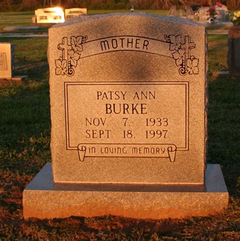 Patsy Ann Allcorn Burke 1933 1997 Find A Grave Memorial