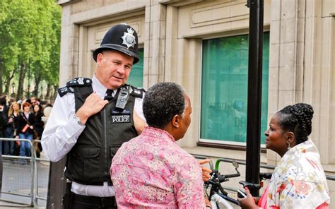 Police Officers Helping People