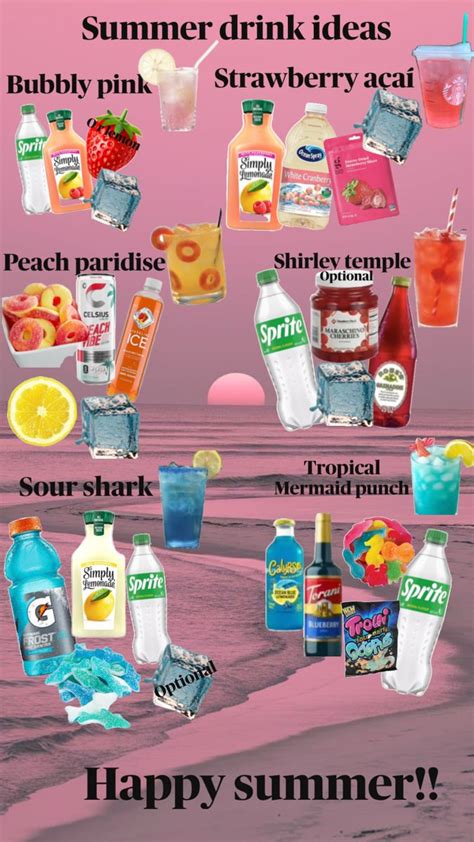 Summer Drinks Summer Drinks Fun Summer Drinks Summer Drink Recipes