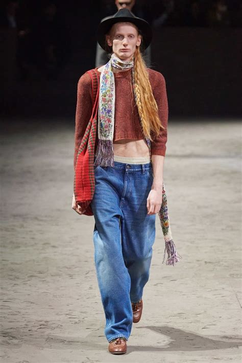 Dwight Hoogendijk At The Gucci Fw 20 Show