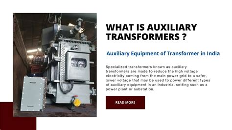 Ppt Essential Auxiliary Equipment For Transformers In India