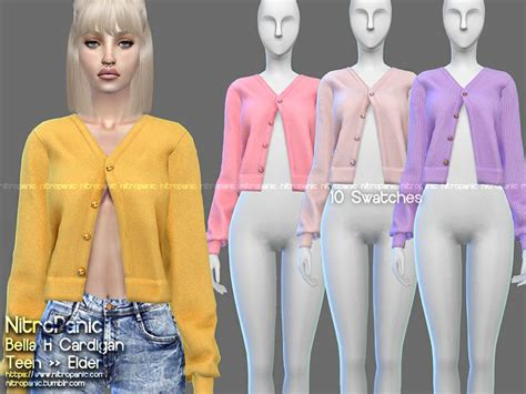 Nitropanic Sims 4 Mods Clothes Sims 4 Clothing Sims 4