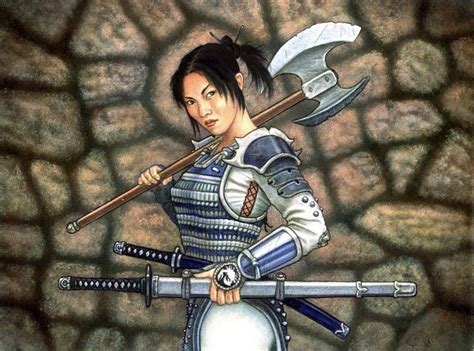 Hida Reiha Yamato Rpg Samurai Feminina