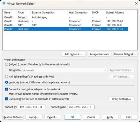 How To Configure Unique Host Only Networks For VMs With VMware Workstation