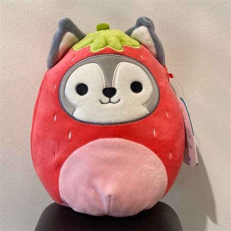 Squishmallow Ryan Strawberry 75” Valentines Clip Cute Stuffed