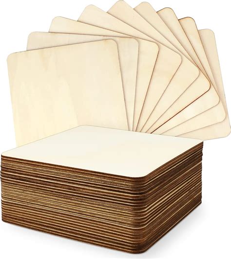 Vicenpal 24 Pcs Balsa Wood Sheets For Crafts Wood