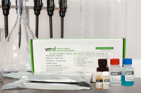 Bluetongue Virus Antibody Test Kit Celisa V2 Vmrd